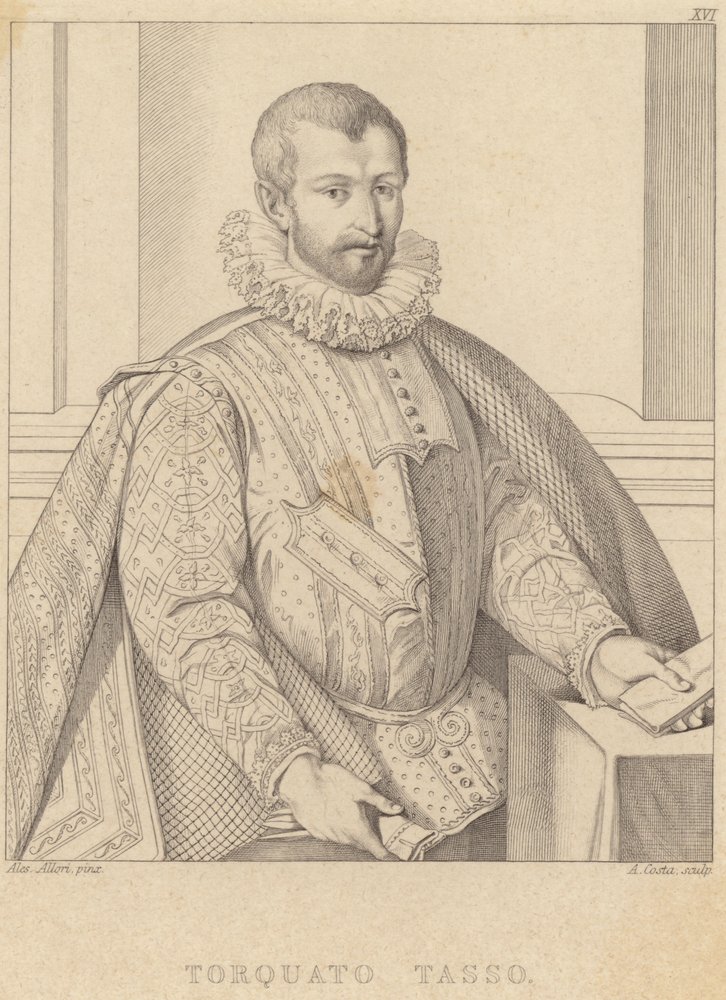 Ritratto di Torquato Tasso | Alessandro Allori